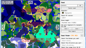 MC Seed Map Viewer and Seed Finder for Minecraft